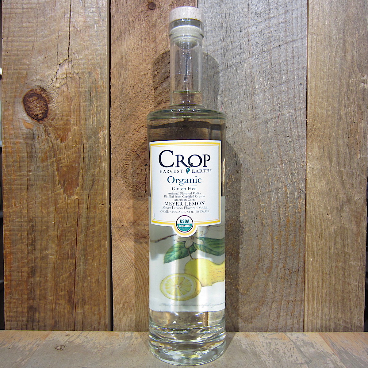 Crop Harvest Meyer Lemon Vodka 750ml - Oak and Barrel