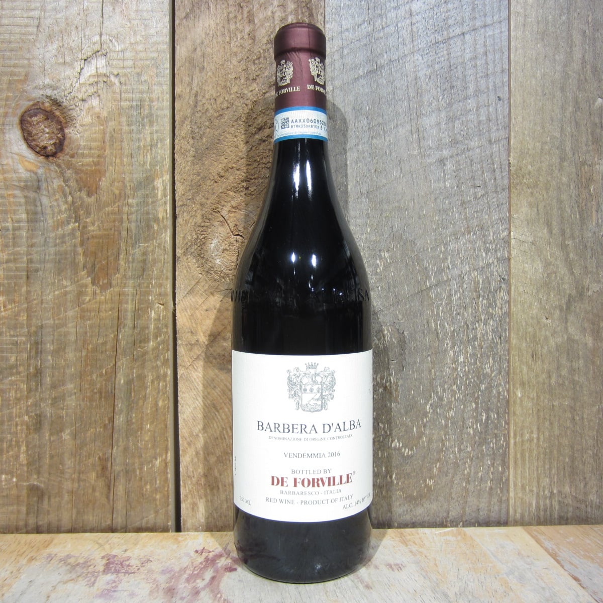 De Forville Barbera D'Alba 2016 750ml - Oak and Barrel