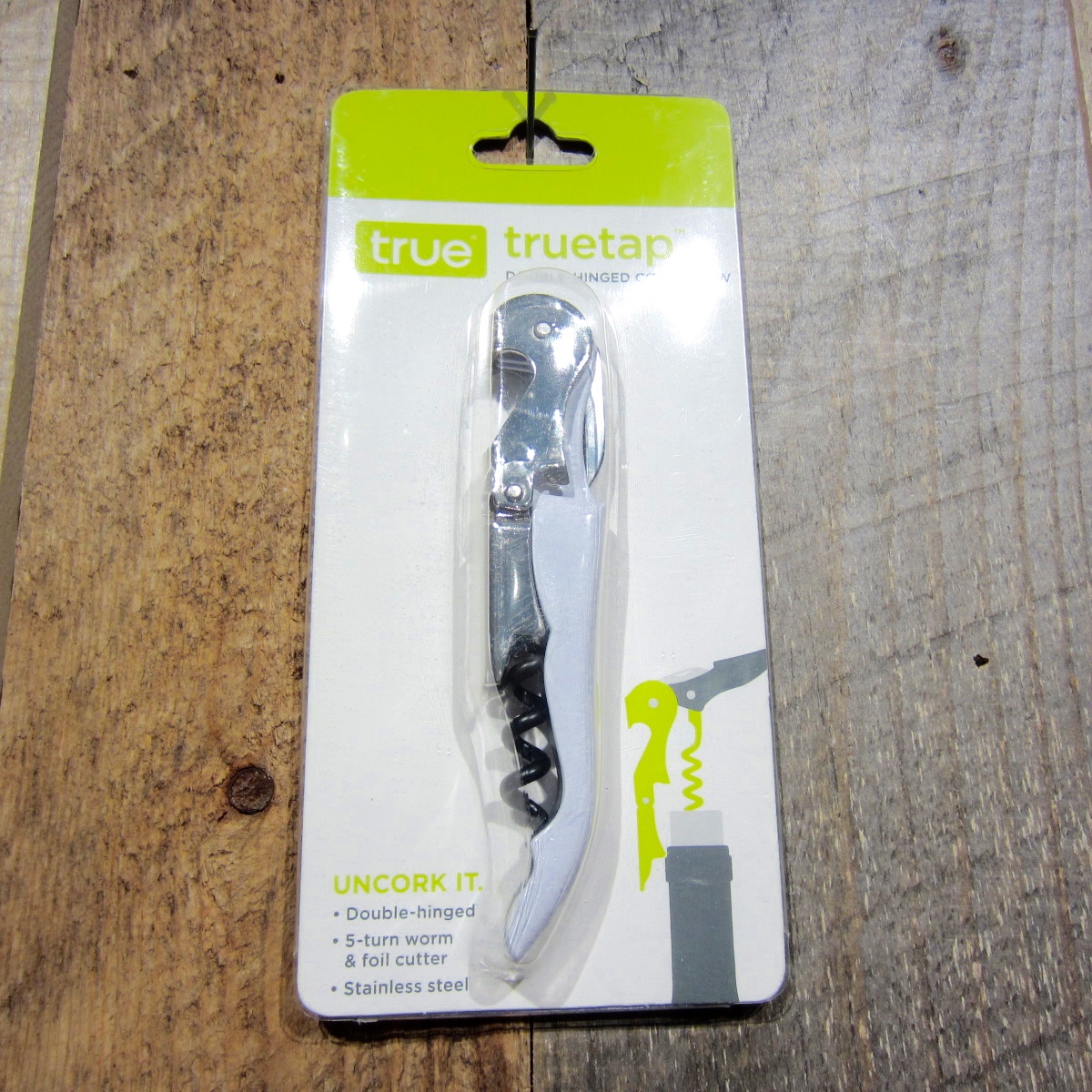 White Truetap Corkscrew - Oak and Barrel