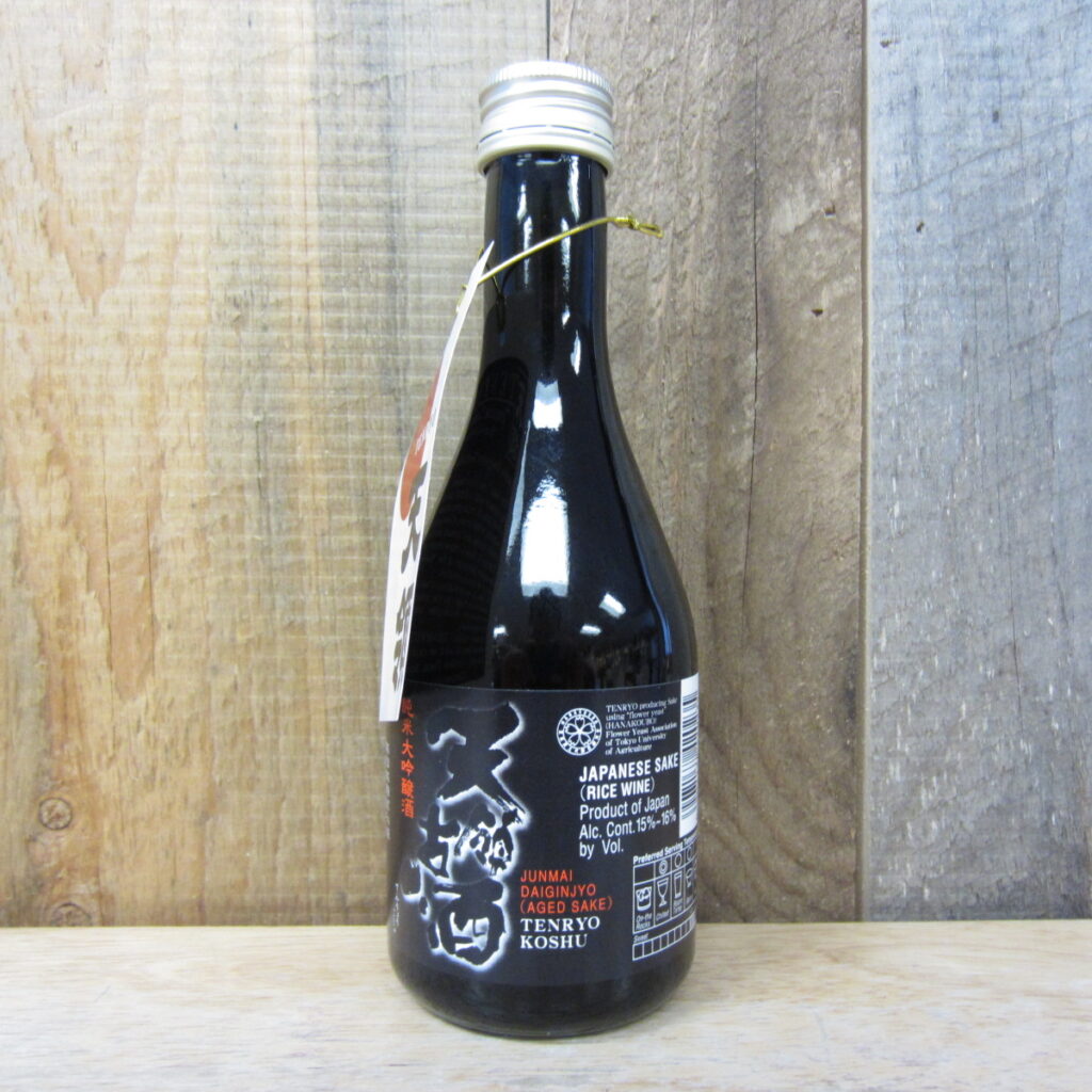 Tenryo Koshu Junmai Daiginjo Aged Sake 300ml - Oak and Barrel