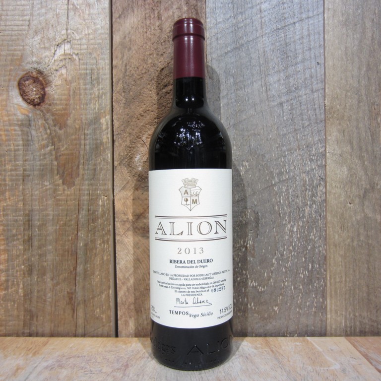 Vega Sicilia Alion Ribera del Duero 2013 750ml - Oak and Barrel