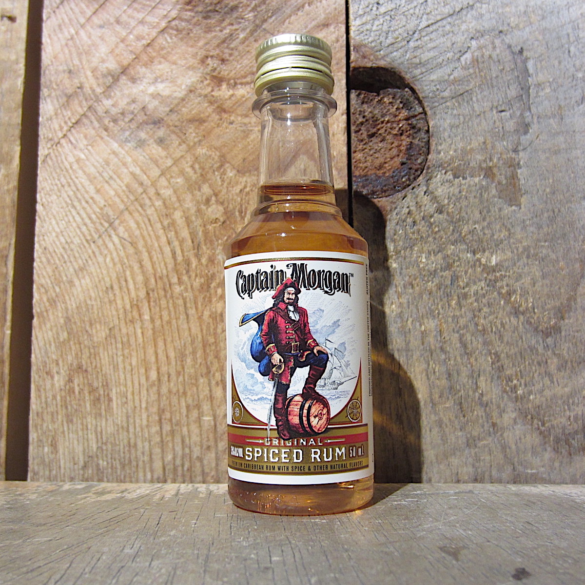 Captain Morgan Spiced Rum 50ml - Oak and Barrel