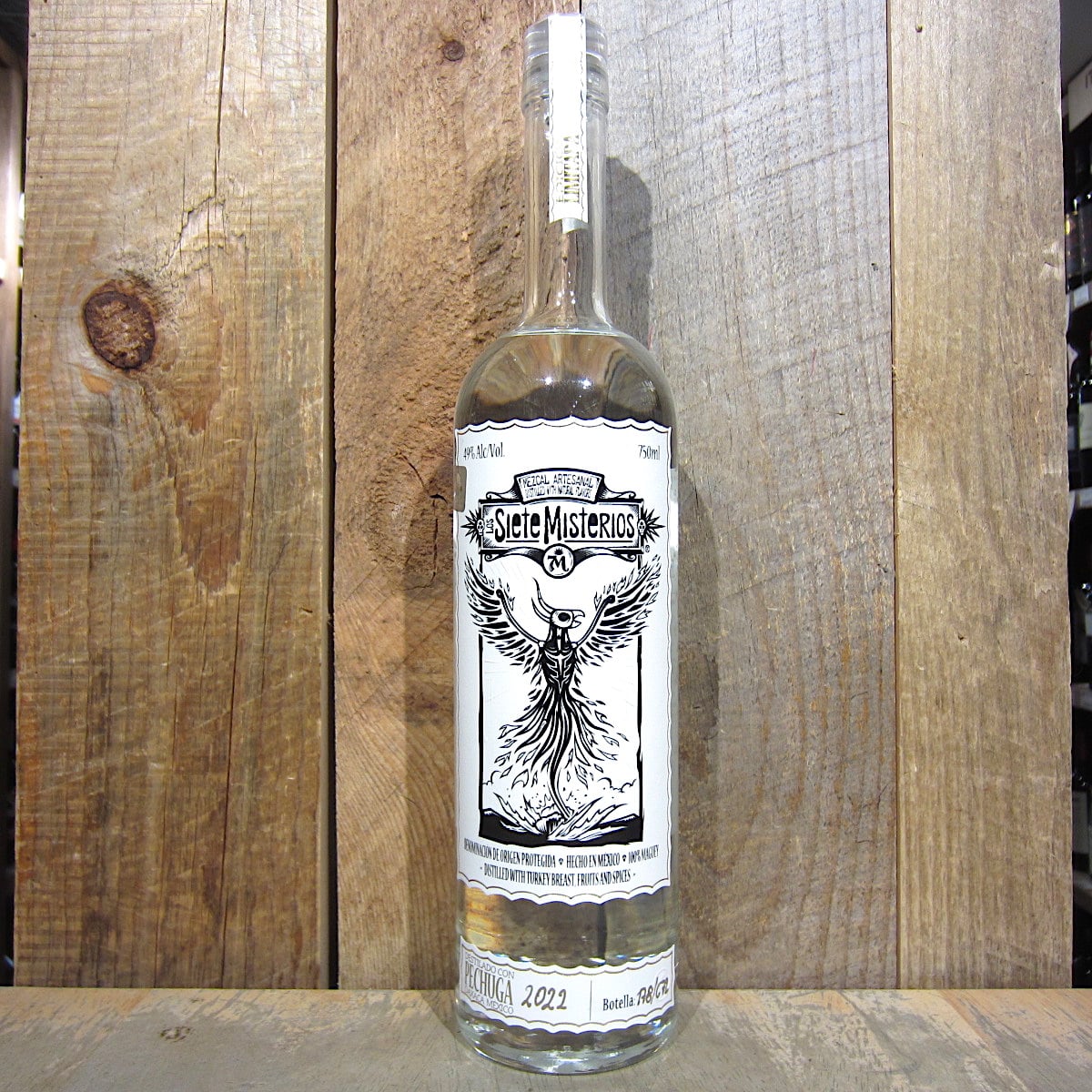 Los Siete Misterios Pechuga Mezcal 750ml - Oak and Barrel