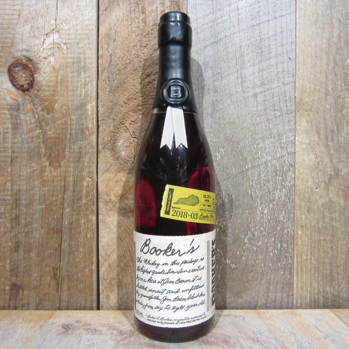 Bookers Bourbon Kentucky Crew 126.7 750ml - Oak and Barrel
