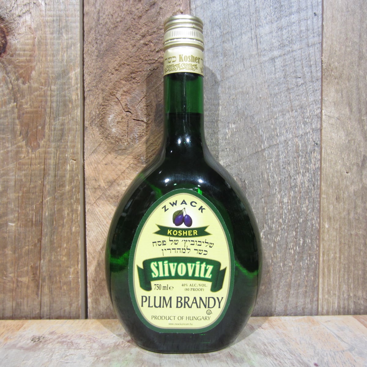 Zwack Slivovitz Plum Brandy Kosher 750ml - Oak and Barrel