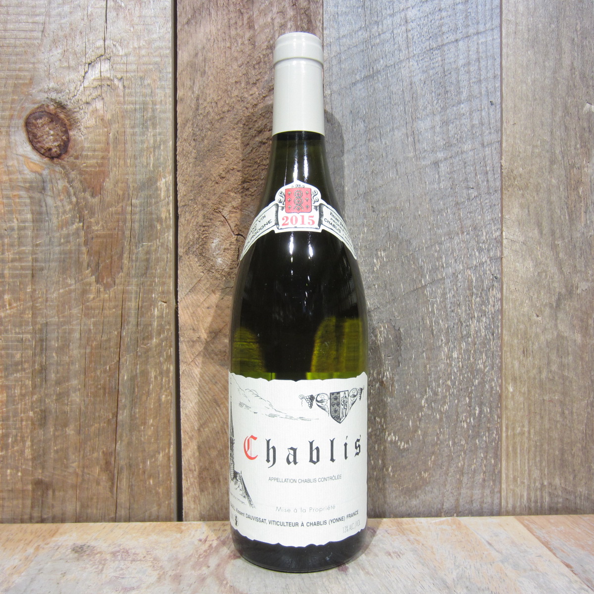 VINCENT DAUVISSAT CHABLIS 2015 750ML - Oak and Barrel