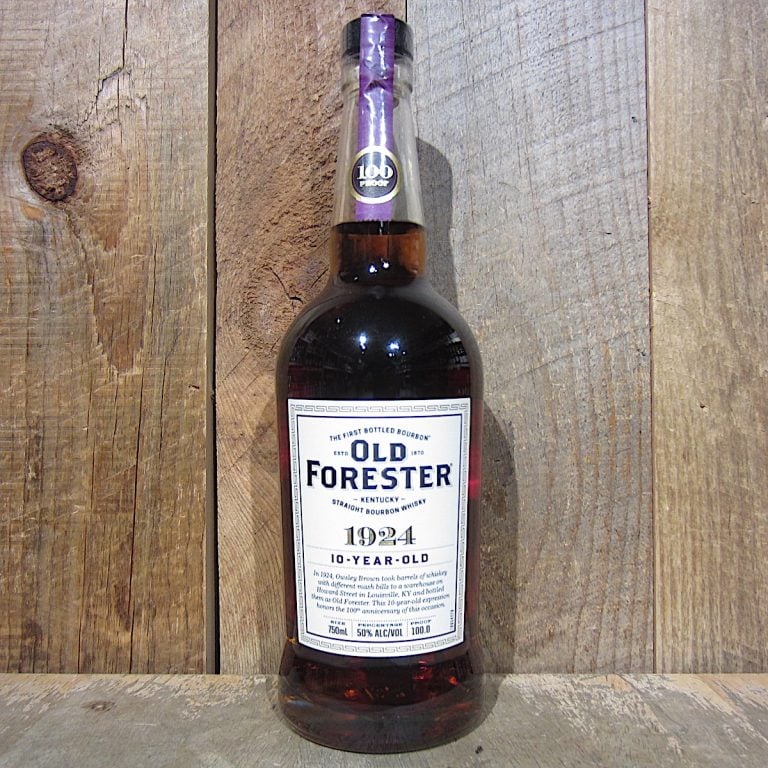 Old Forester 1924 10 Year Old Kentucky Straight Bourbon Whiskey 750ml ...