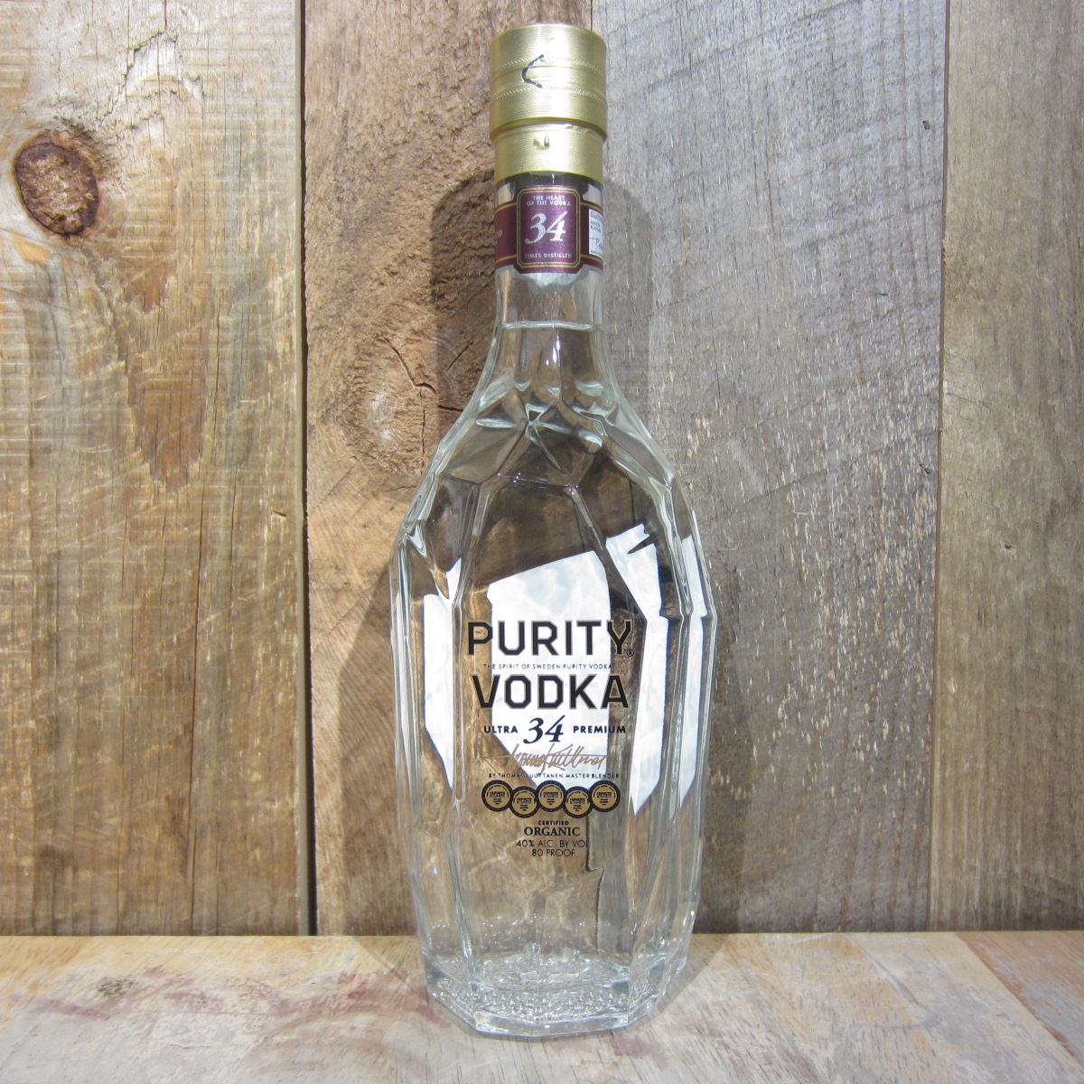 Purity Vodka Ultra Premium 34 750ml - Oak and Barrel