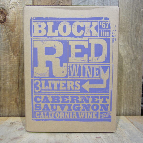Block 67 Cabernet Sauvignon Box Wine 3L - Oak and Barrel
