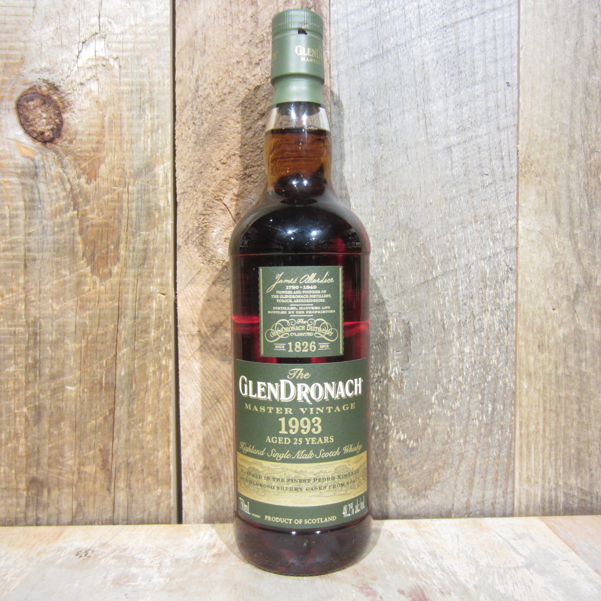 Glendronach 25 Year Master Vintage 1993 750ml - Oak and Barrel