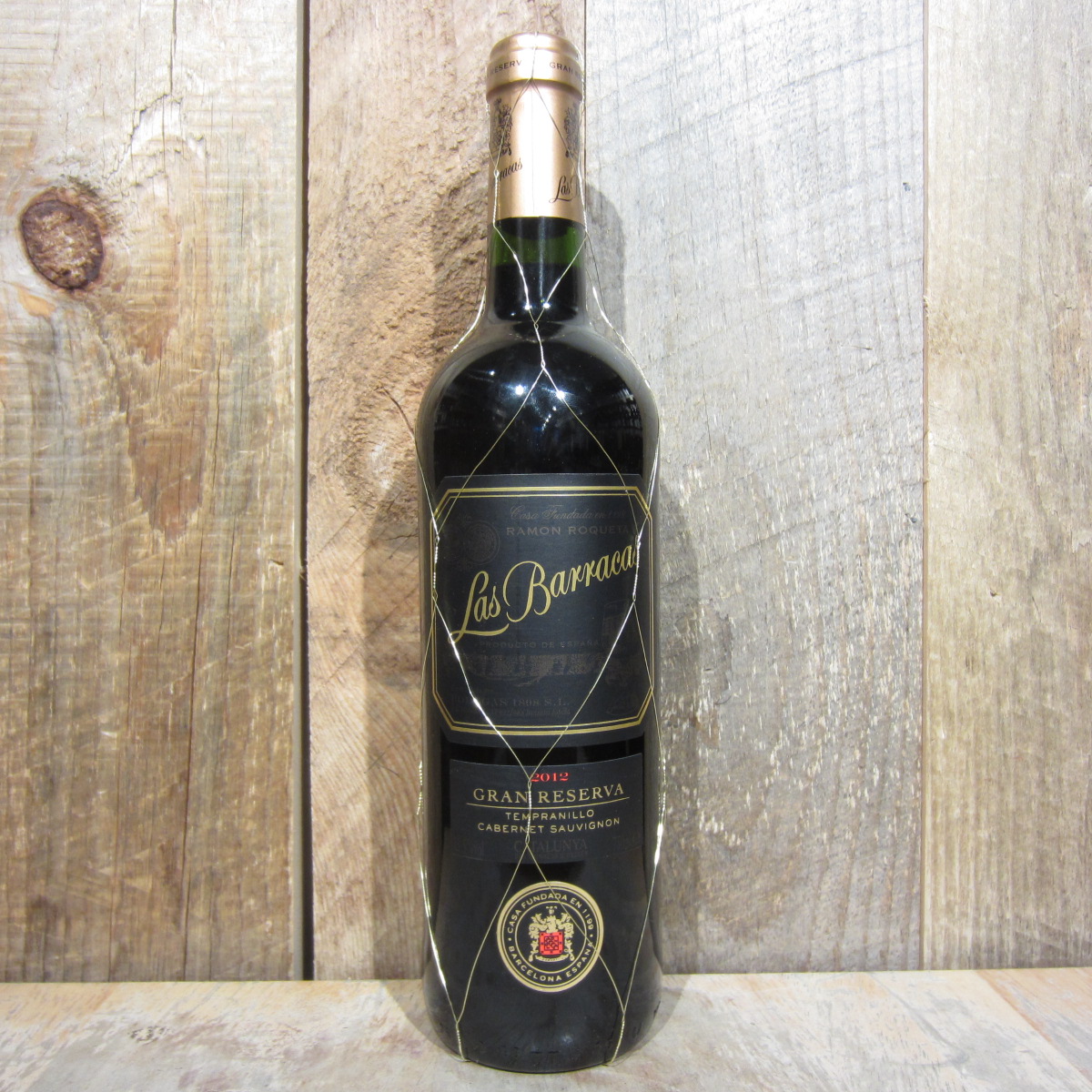 Las Barracas Gran Reserva Tempranillo Cabernet Sauvignon 2012 750ml ...