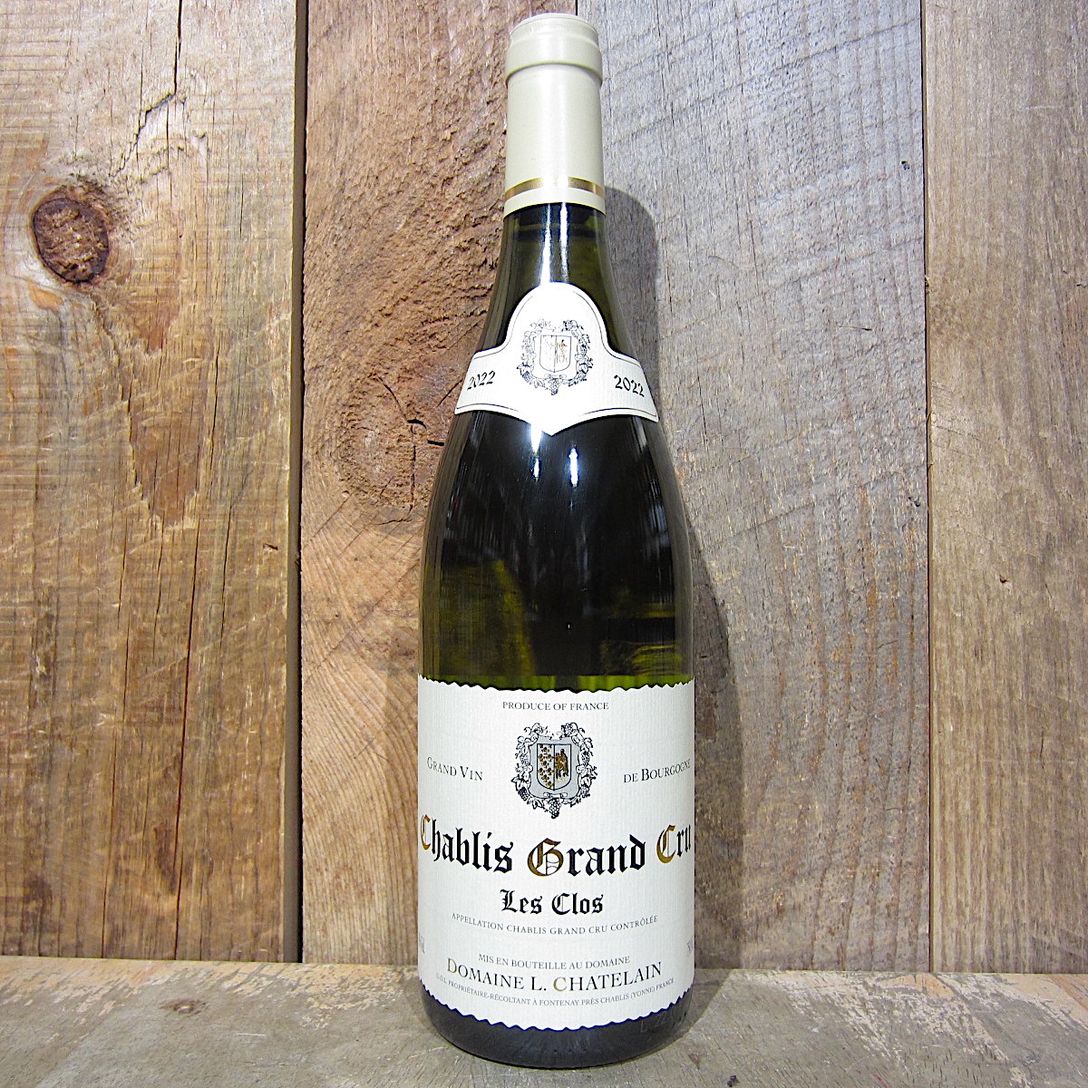 Domaine Chatelain Chablis Grand Cru Les Clos 2022 750ml - Oak and Barrel