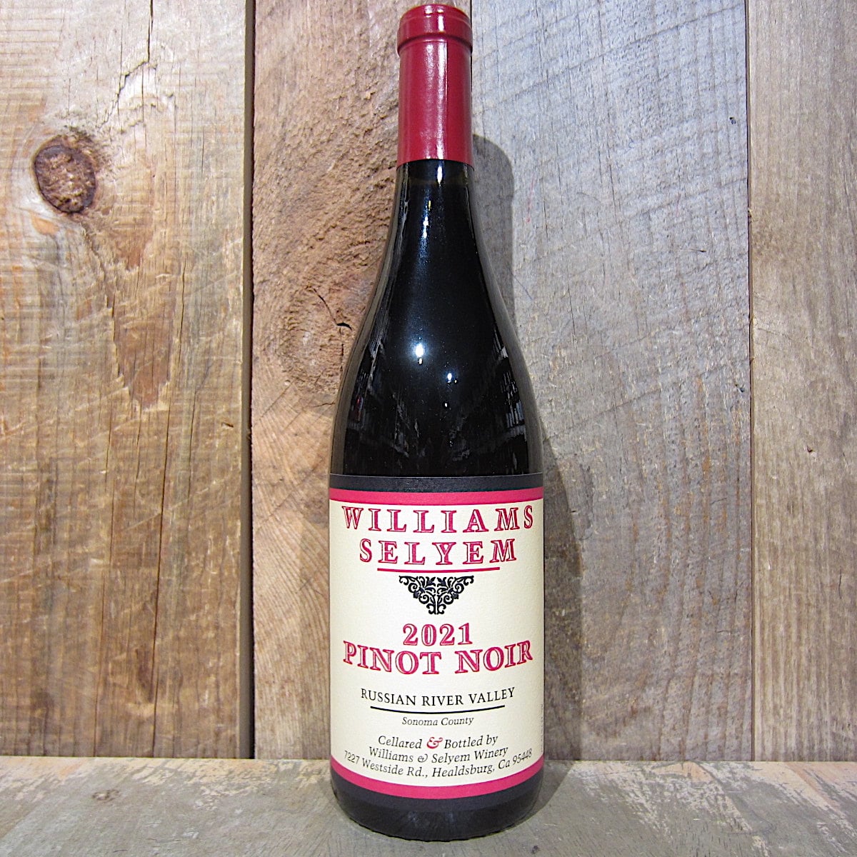 Williams Selyem Russian River Valley Pinot Noir 2021 750ml - Oak and Barrel