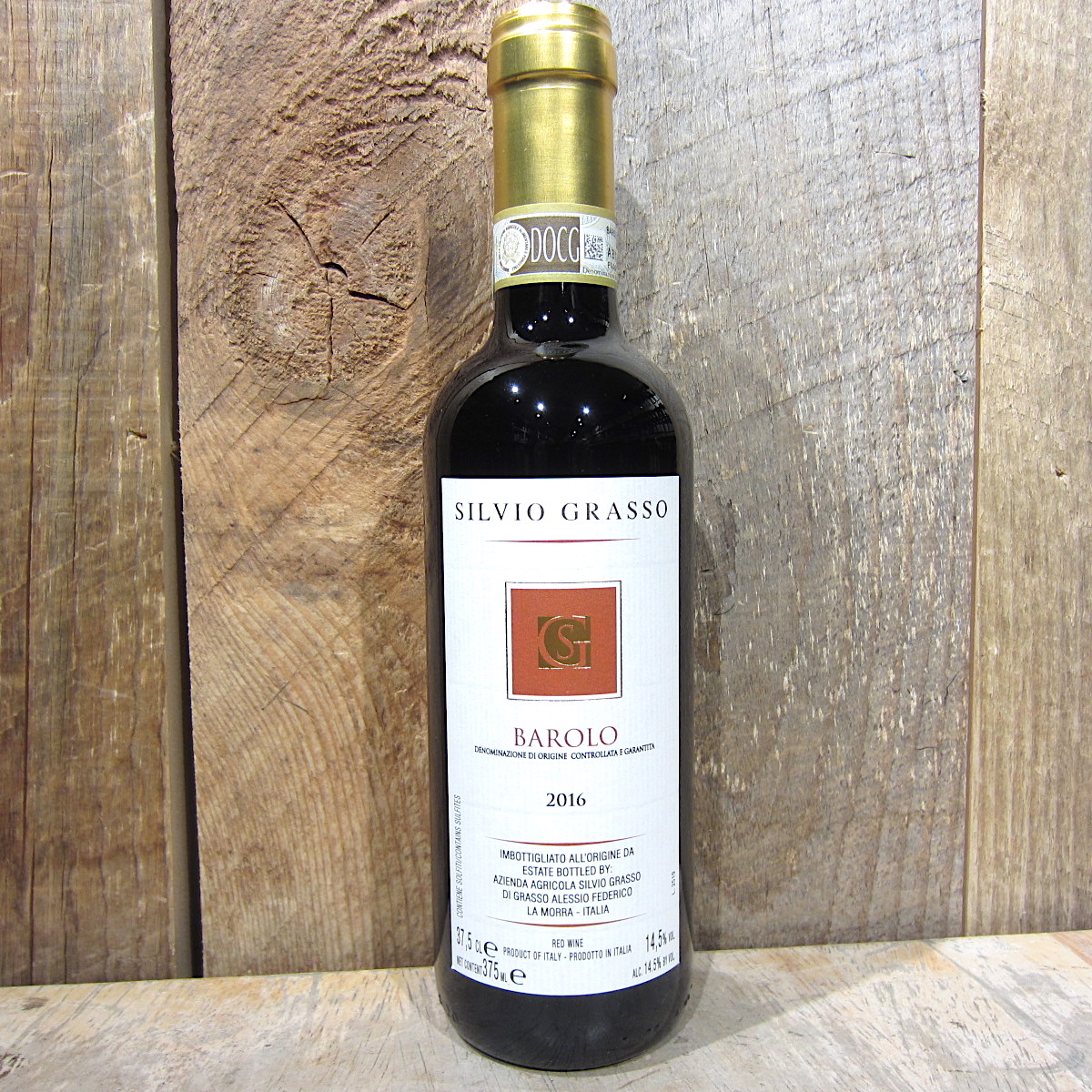 Silvio Grasso Barolo 2016 375ml (Half Size Btl) - Oak and Barrel