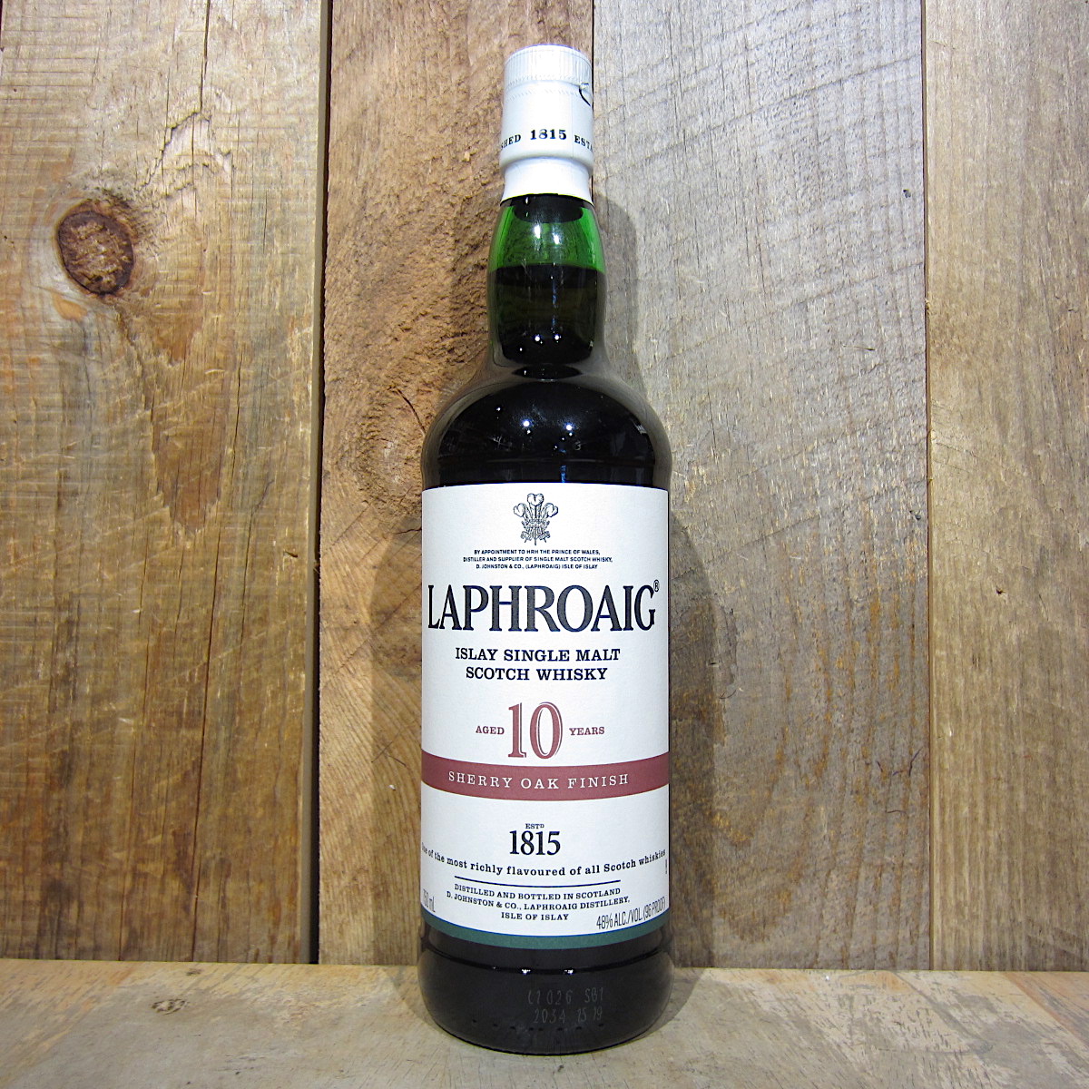 Laphroaig 10 Year Sherry Oak Finish 750ml - Oak and Barrel