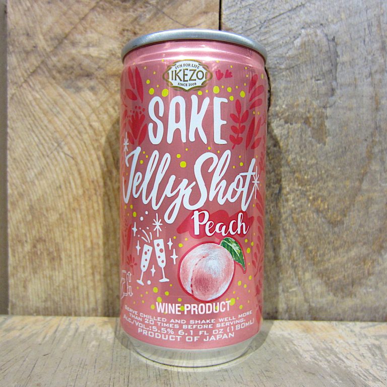 Okezi Ikezo Peach Jelly Sparkling Sake 180ml (Can) - Oak and Barrel
