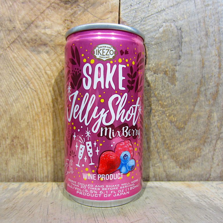 Okezi Ikezo Mixed Berry Jelly Sparkling Sake 180ml (Can) - Oak and Barrel