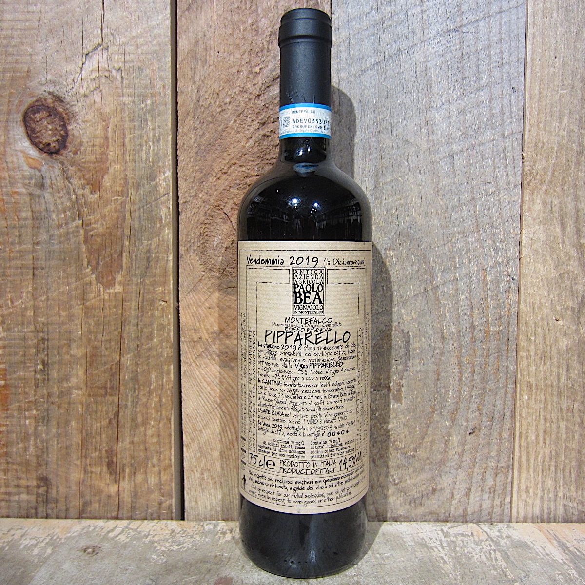 Paolo Bea Montefalco Rosso Riserva Pipparello 2019 750ml - Oak and Barrel