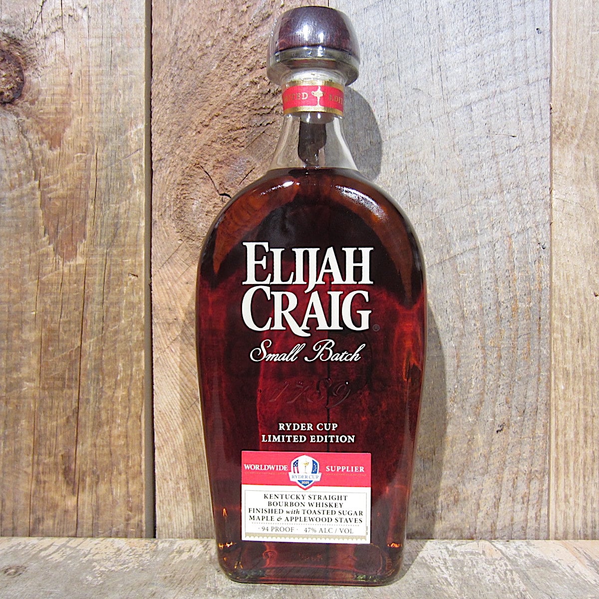 Elijah Craig Toasted Barrel Bourbon Ryder Cup Limited Edition 750ml ...