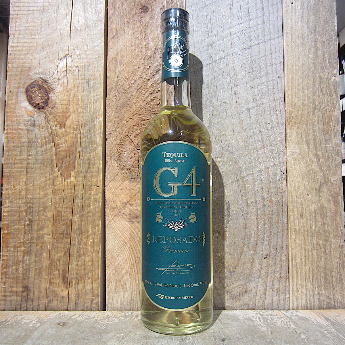 G4 Tequila Reposado 750ml - Oak and Barrel