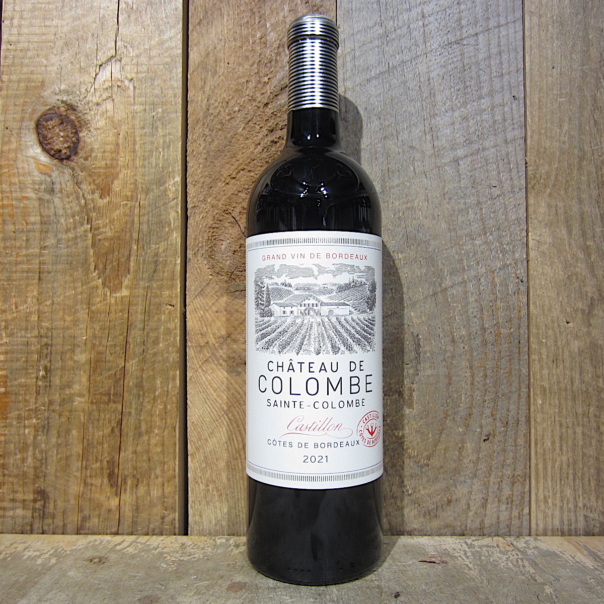 Chateau de Colombe Castillon Cotes de Bordeaux 2021 750ml - Oak and Barrel