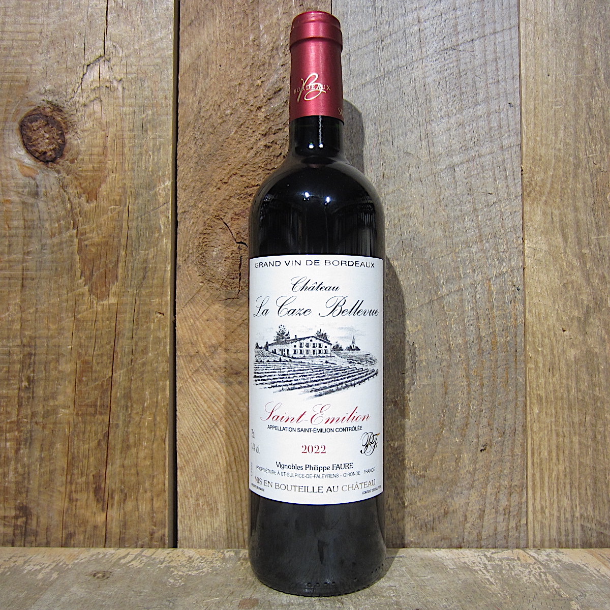 Chateau La Caze Bellevue Saint-Emilion 2022 750ml - Oak and Barrel