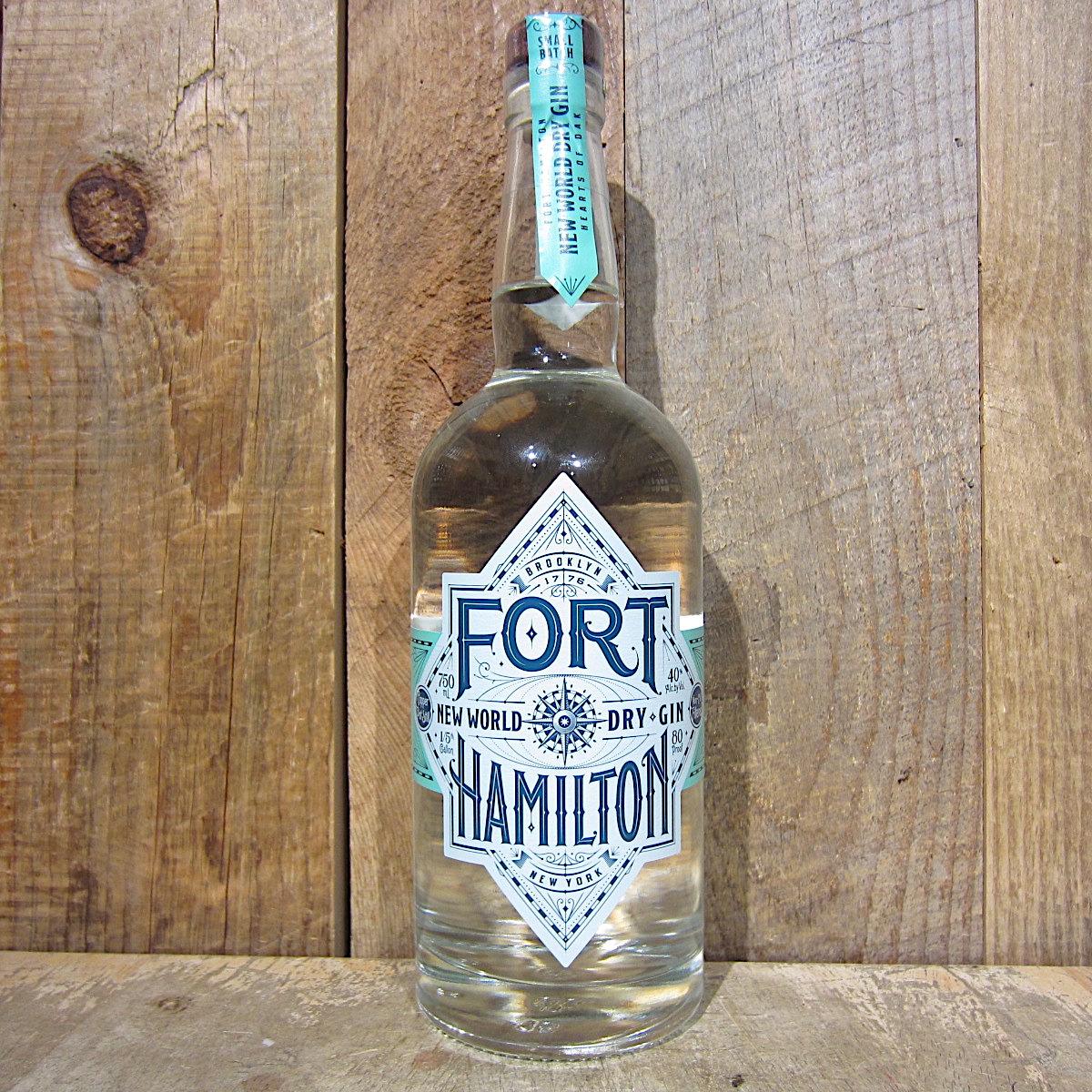 Fort Hamilton New World Dry Gin 750ml - Oak and Barrel