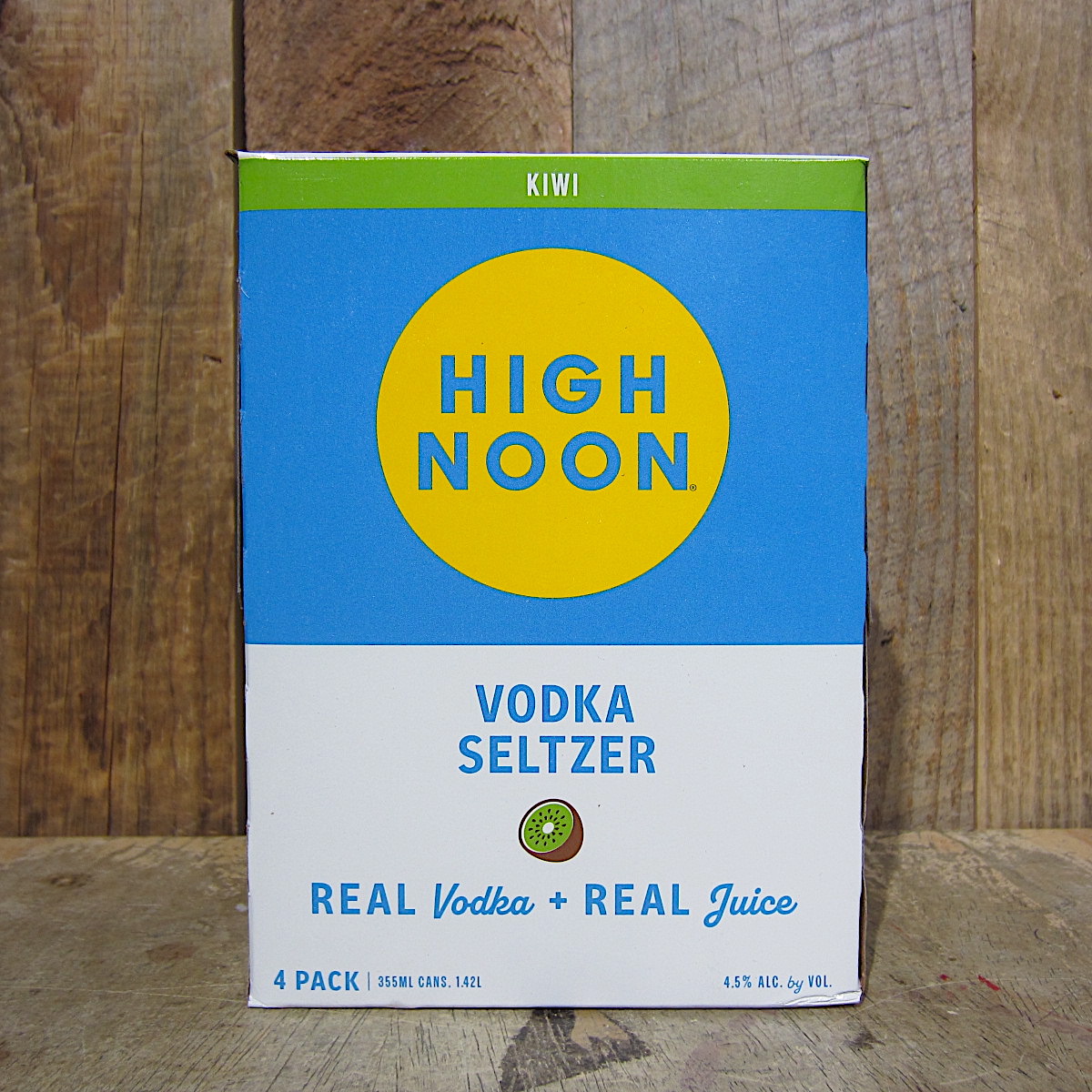 High Noon Vodka and Soda Kiwi (4-Pack) - Oak and Barrel