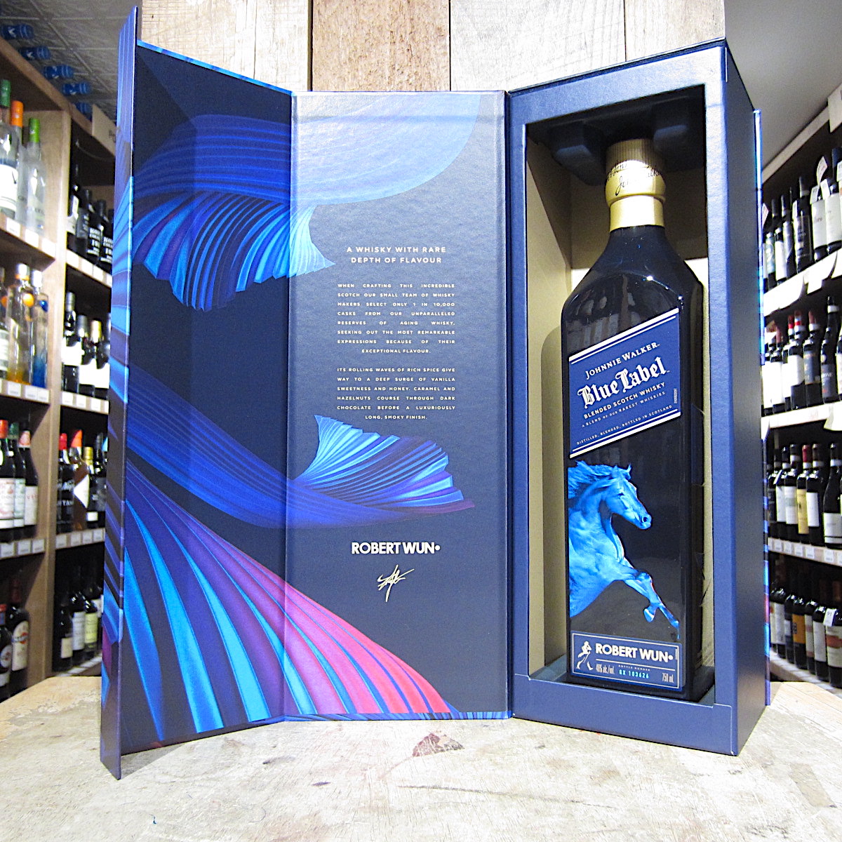 Johnnie Walker Blue Label Year of the Horse 750ml - Oak and Barrel