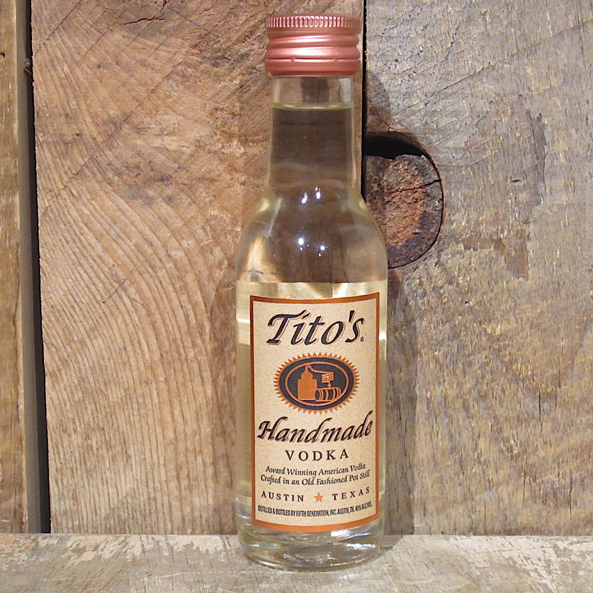 Titos Vodka 100ml - Oak and Barrel